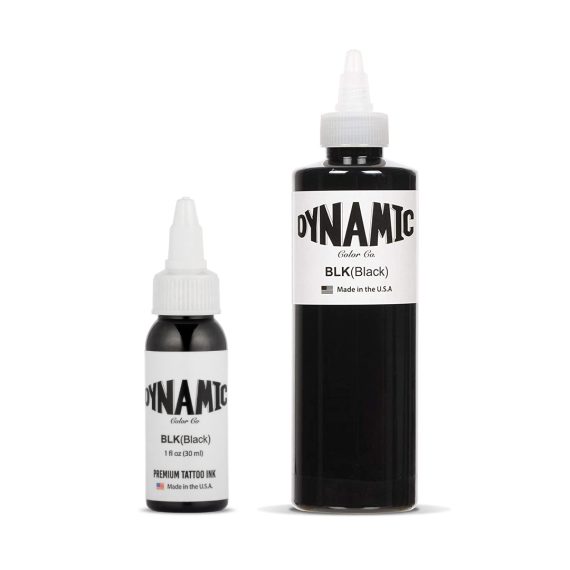 Dynamic Color Tattoo Ink: Black - Hildbrandt Tattoo Supply