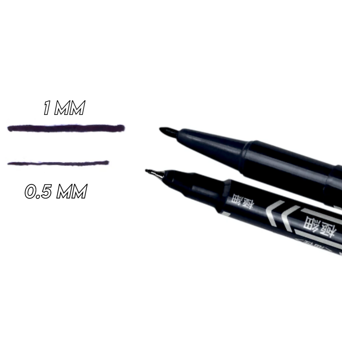 Tattoo Skin Scribe Pen Marker Dual Tip Black 1 or 5 - Hildbrandt Tattoo ...