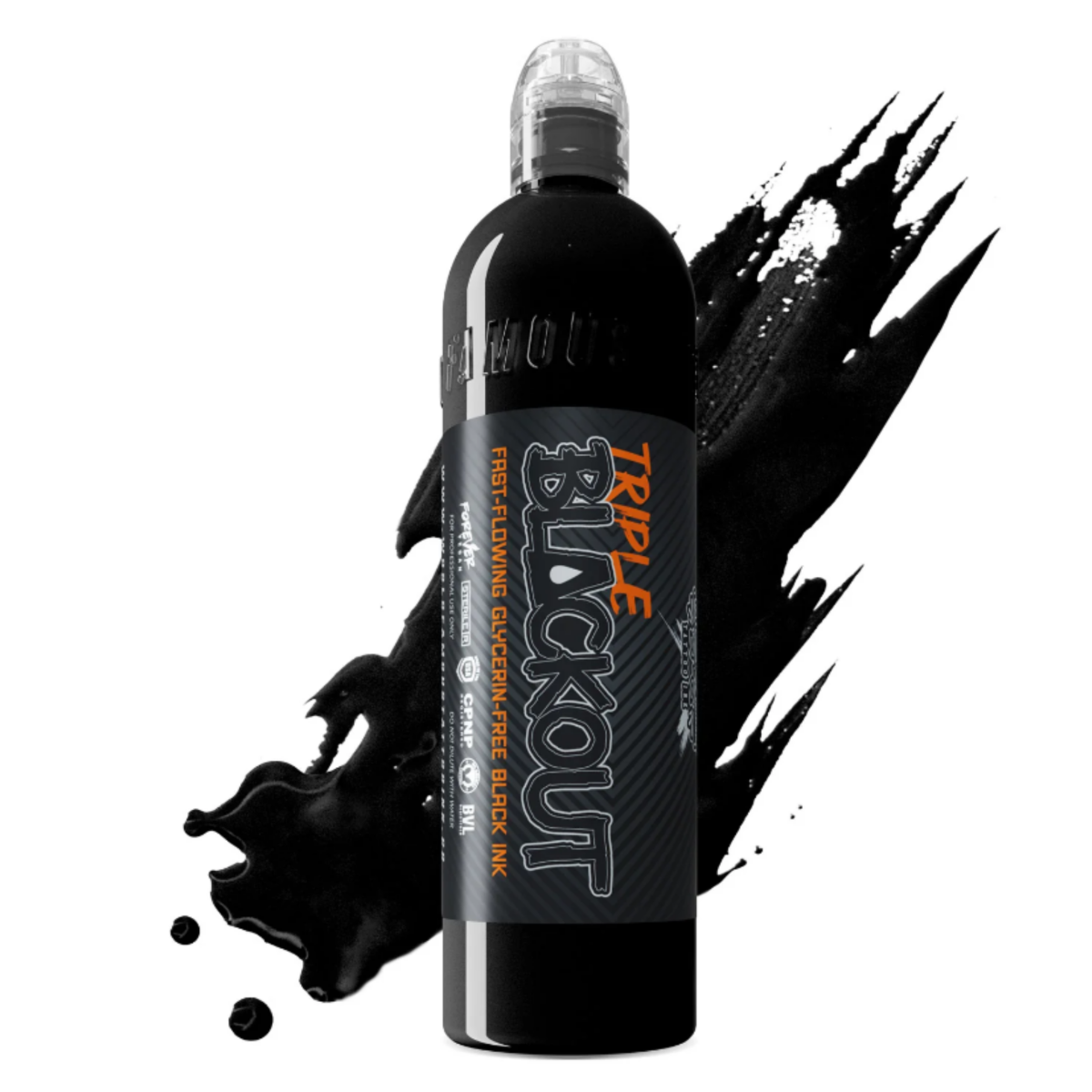 World Famous Tattoo Ink – Triple Blackout - Hildbrandt Tattoo Supply